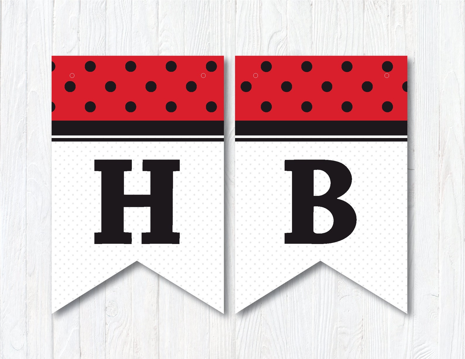 Ladybug *little Lady* Theme / Printable Happy Birthday Banner / Welcome ...