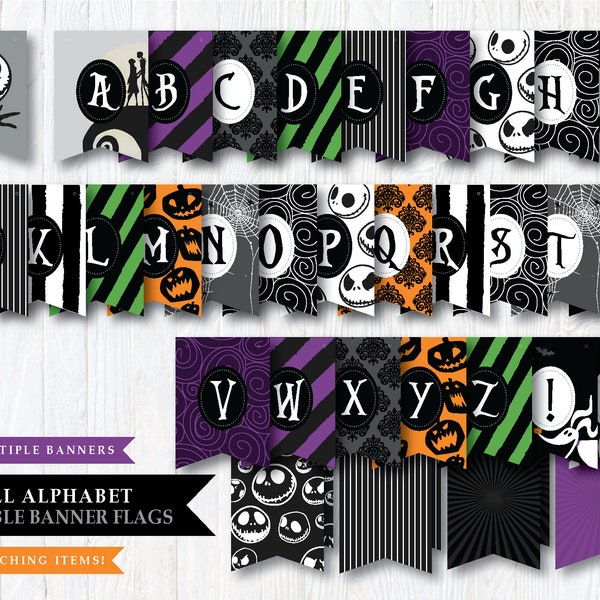 Halloween Banner - Etsy