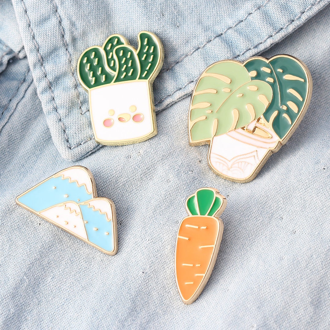 Plant Pins | Plant Parent Enamel Pin | Cactus Pin | Plant Lovers | - Etsy
