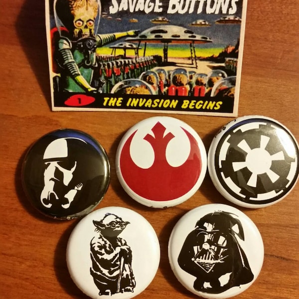 Lightsaber Buttons - Etsy