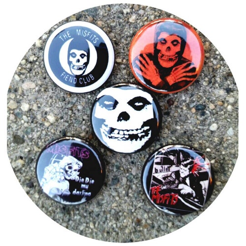 Misfits Pizza Fiend Enamel Pin | Etsy