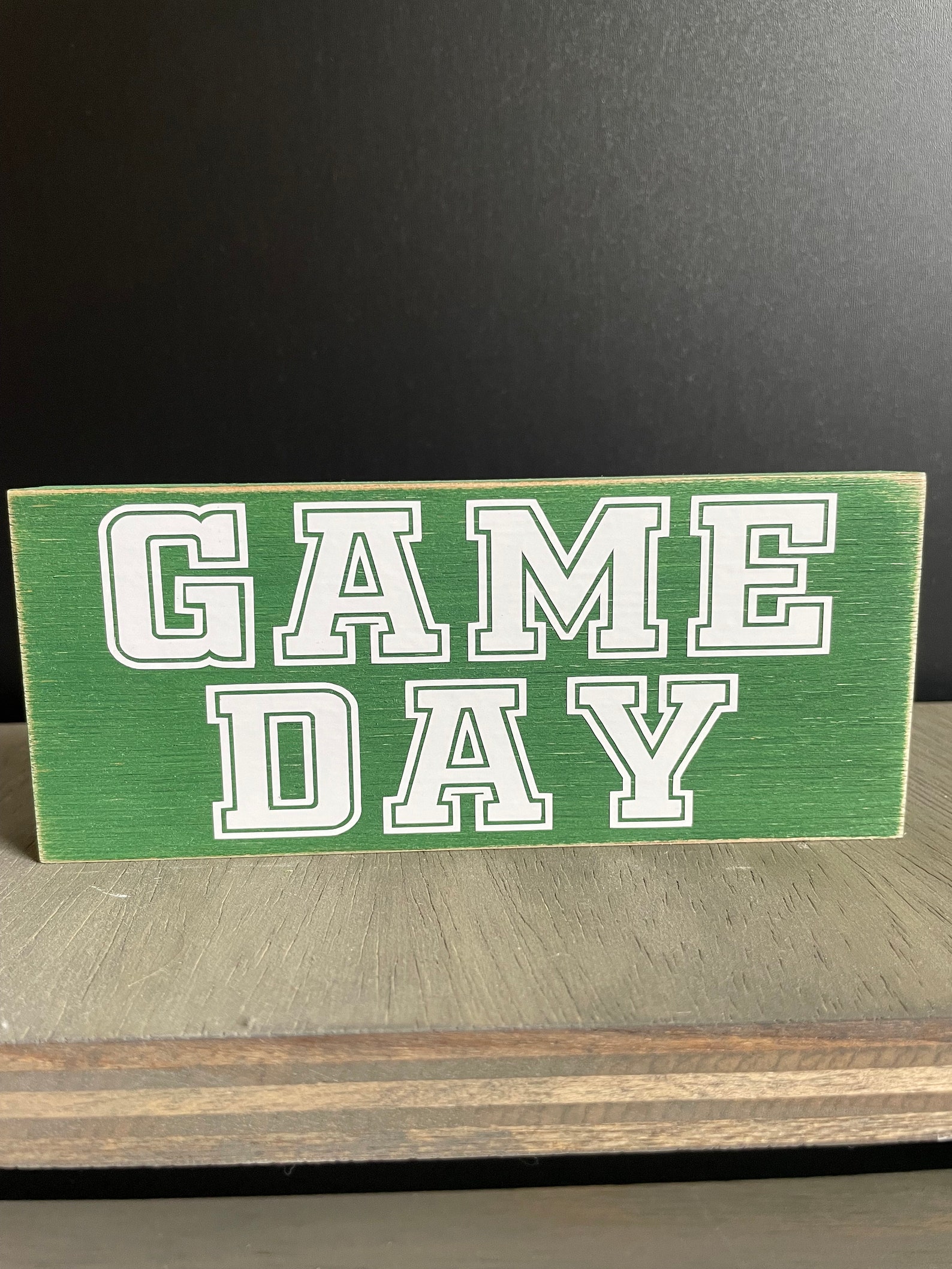 Football, Football Tiered Tray Decor, Fall, Wood Signs, Football Signs ...