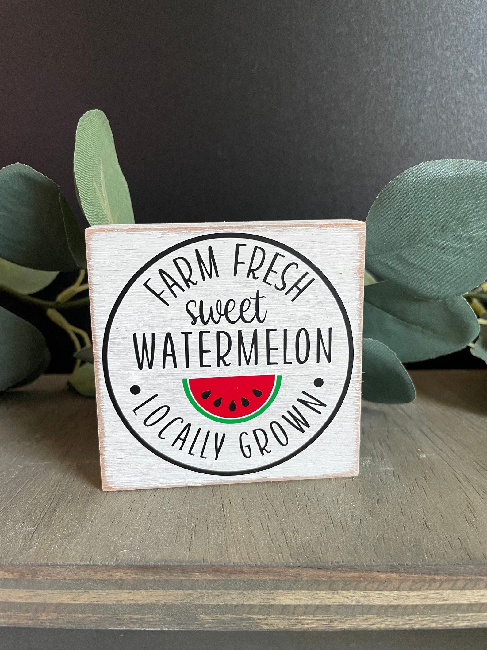 Watermelons Watermelon Decor Tiered Tray Decor Shelf - Etsy
