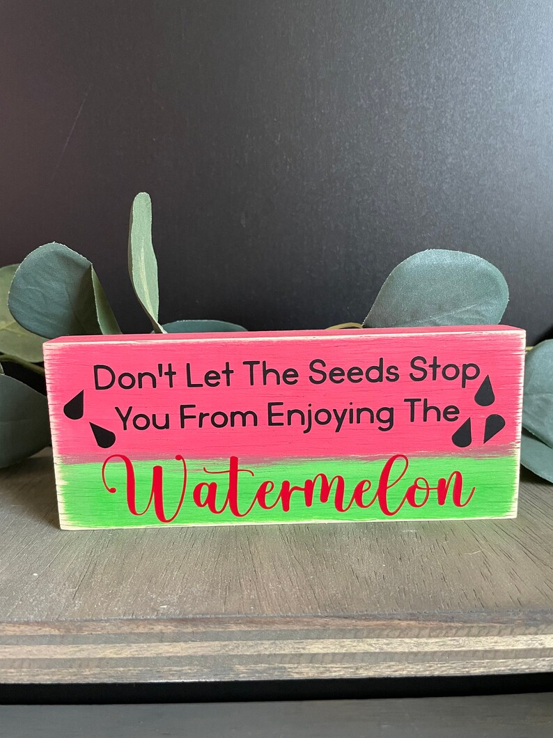 Watermelons, Watermelon Decor, Tiered Tray Decor, Shelf Sitter ...