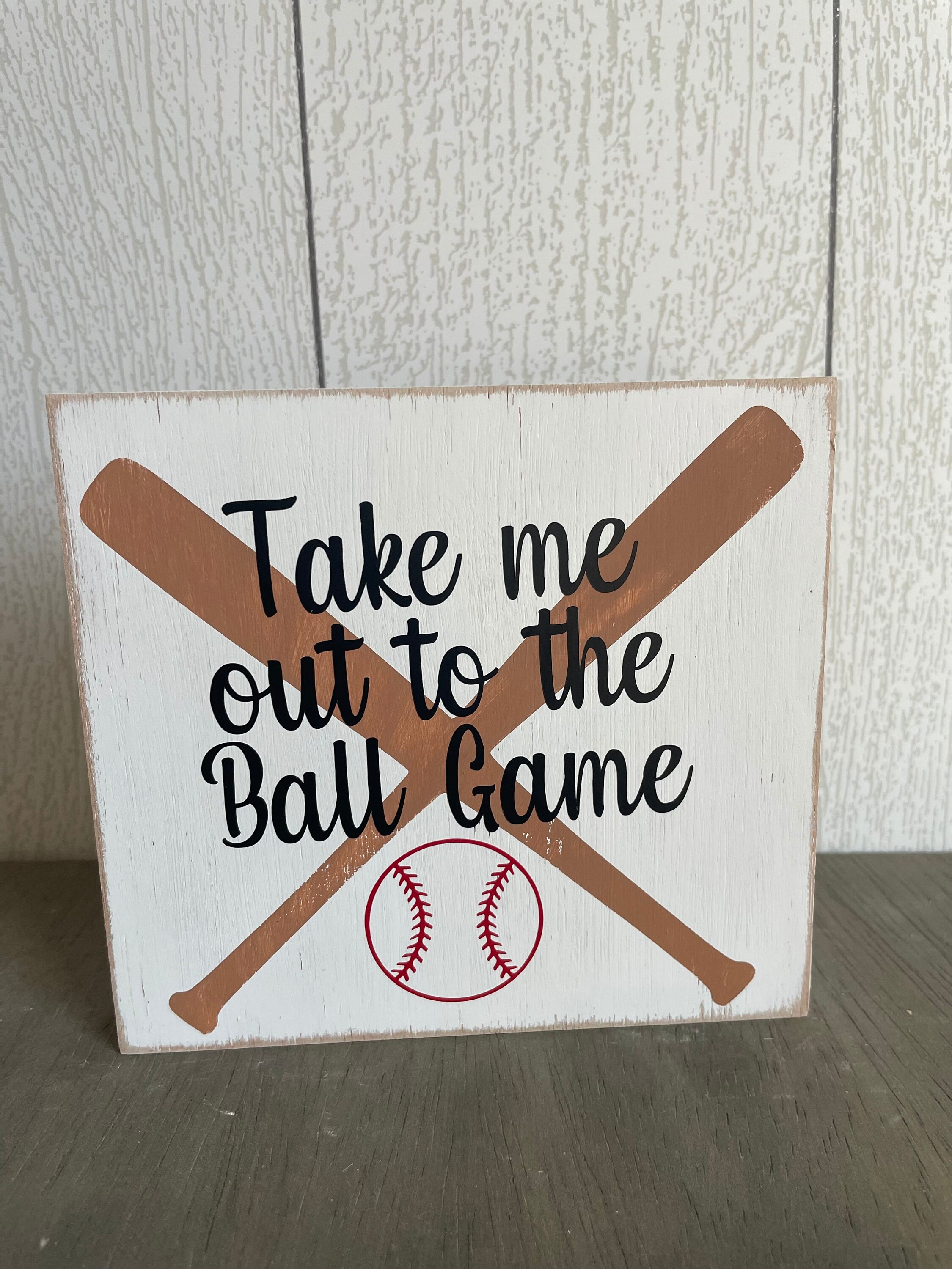 Baseball Wood Signs, Baseball Tiered Tray, Sports, Baseball, Shelf ...