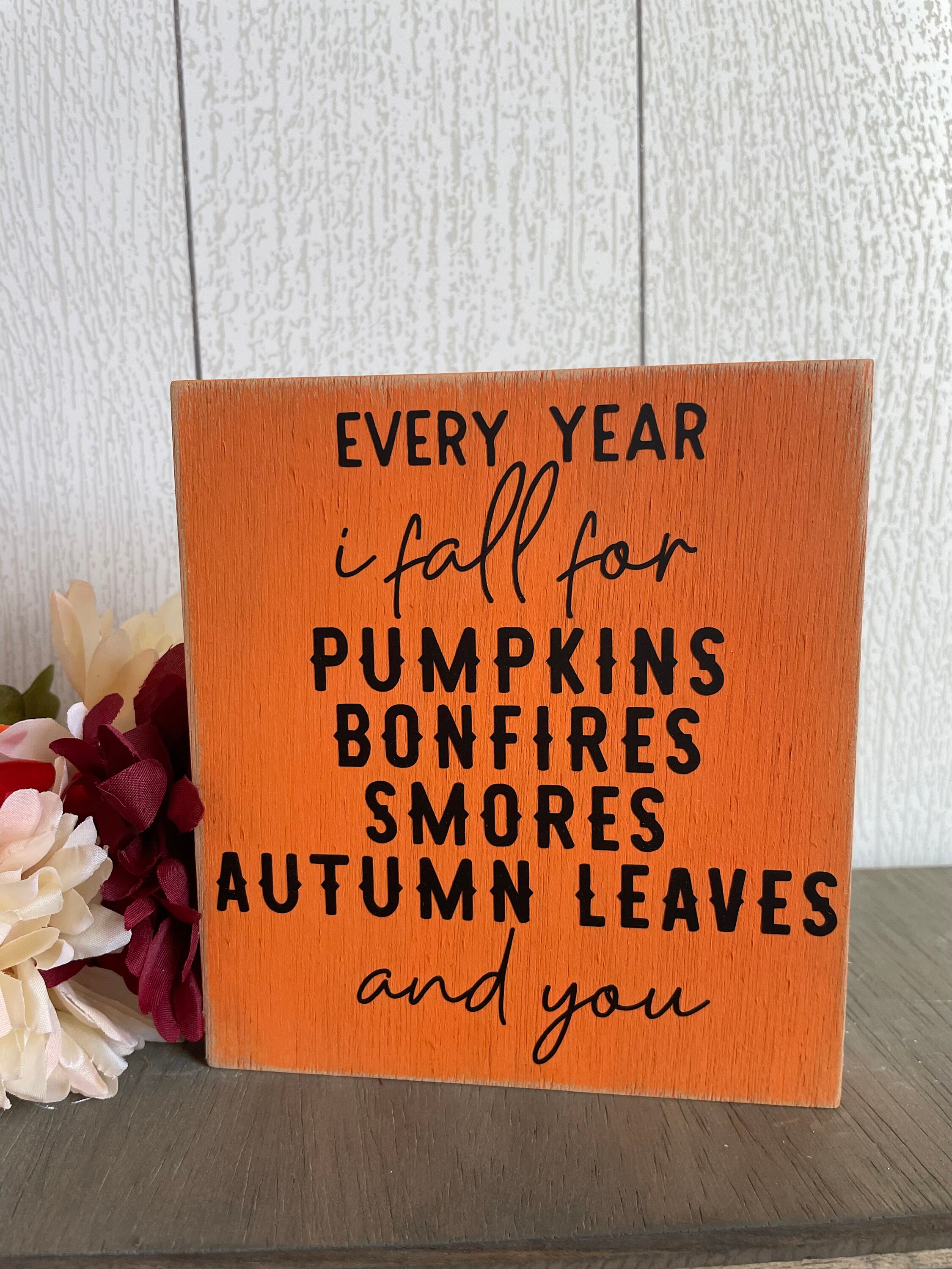 Pumpkins, Fall, Wood Signs, Tiered Tray Decor, Shelf Sitters, Farmhouse ...