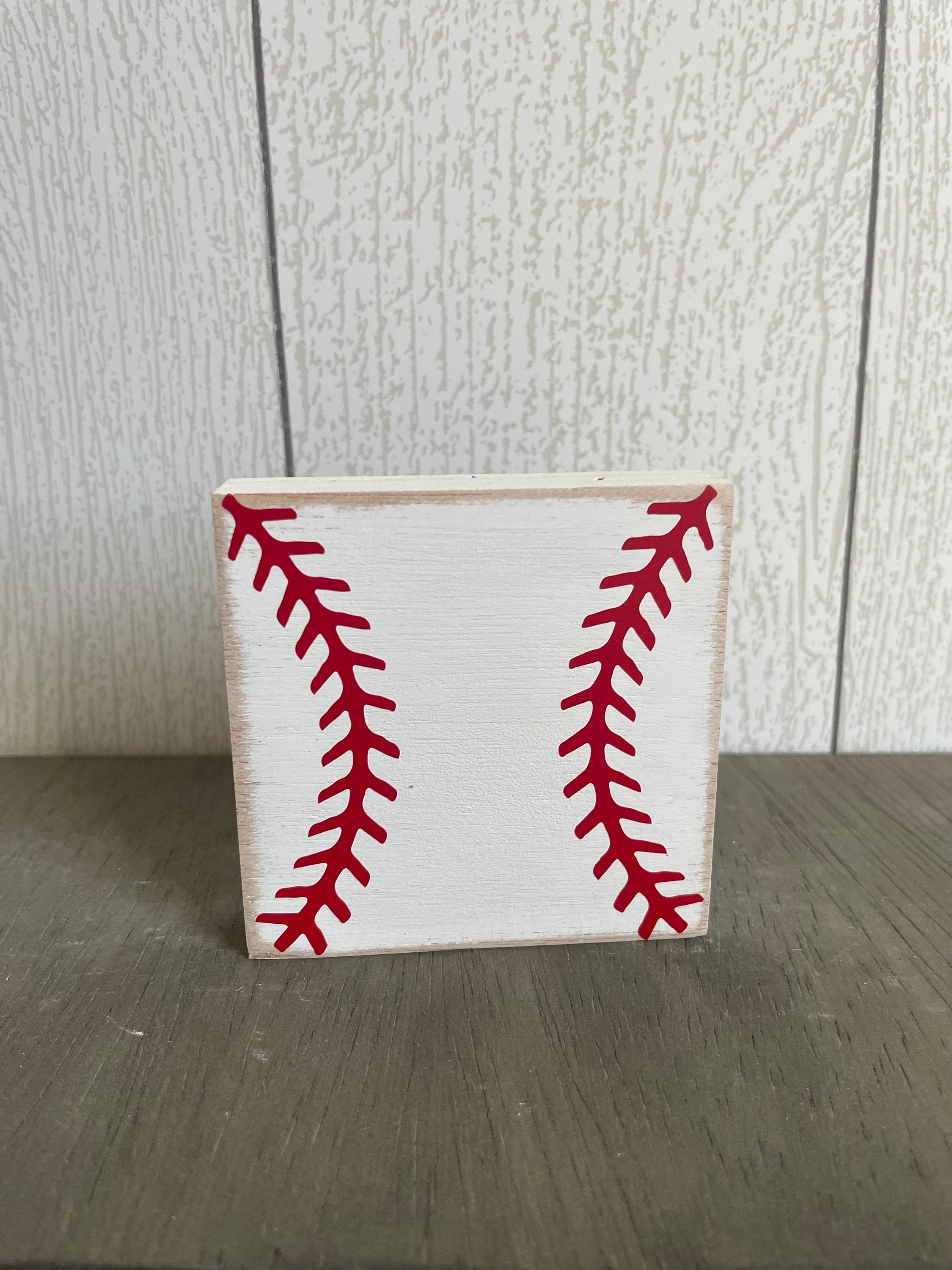 Baseball Wood Signs, Baseball Tiered Tray, Sports, Baseball, Shelf ...
