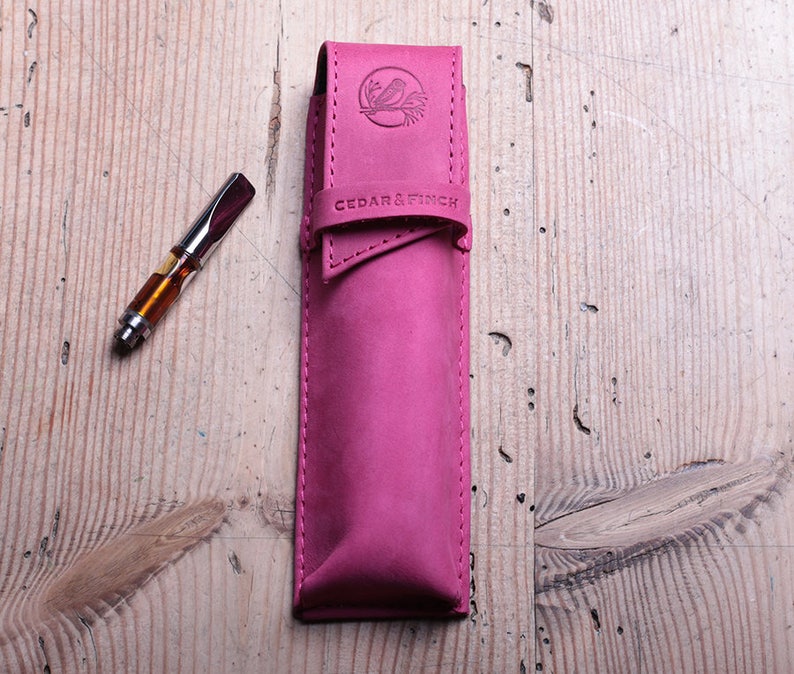 Leather Vape Pouch - Etsy