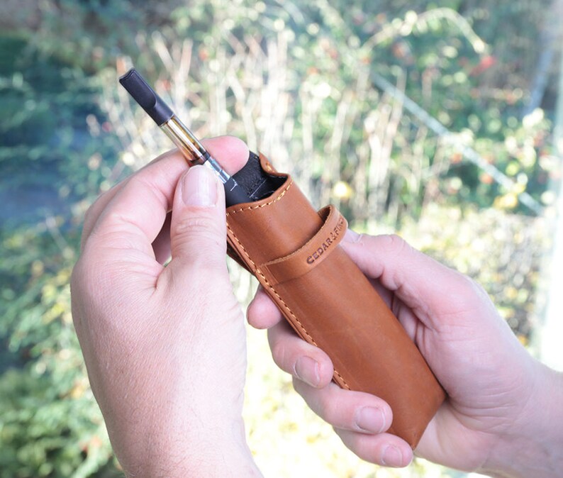 Leather Vape Pouch - Etsy