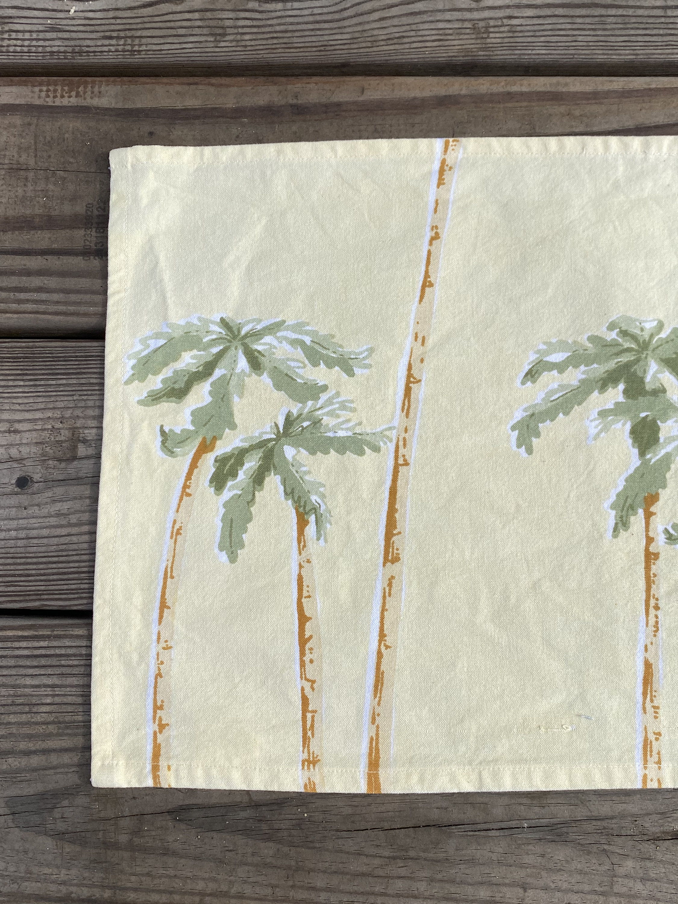 Tropical Style Palm Tree Placemats Set of 4 - Etsy