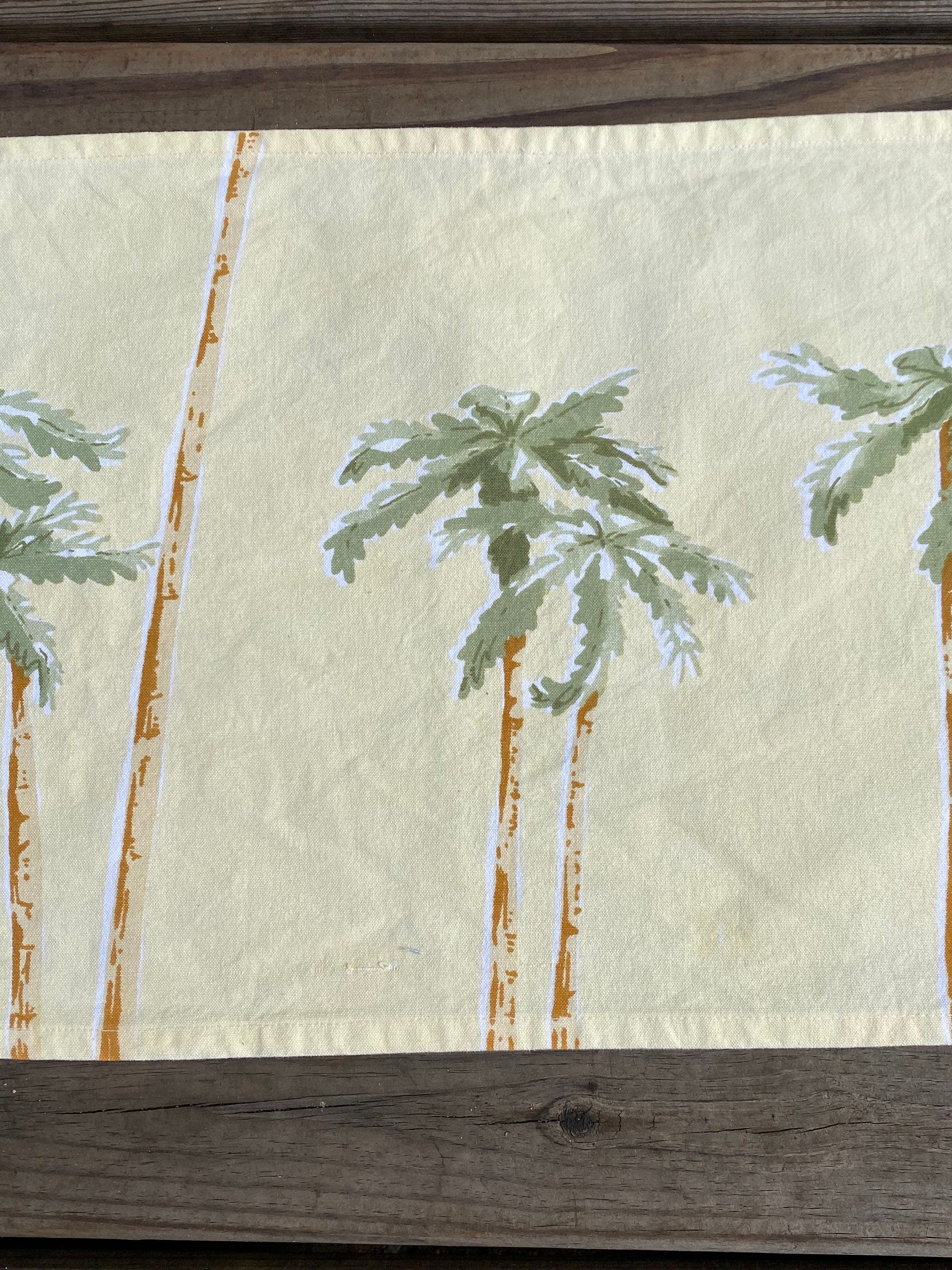 Tropical Style Palm Tree Placemats Set of 4 - Etsy
