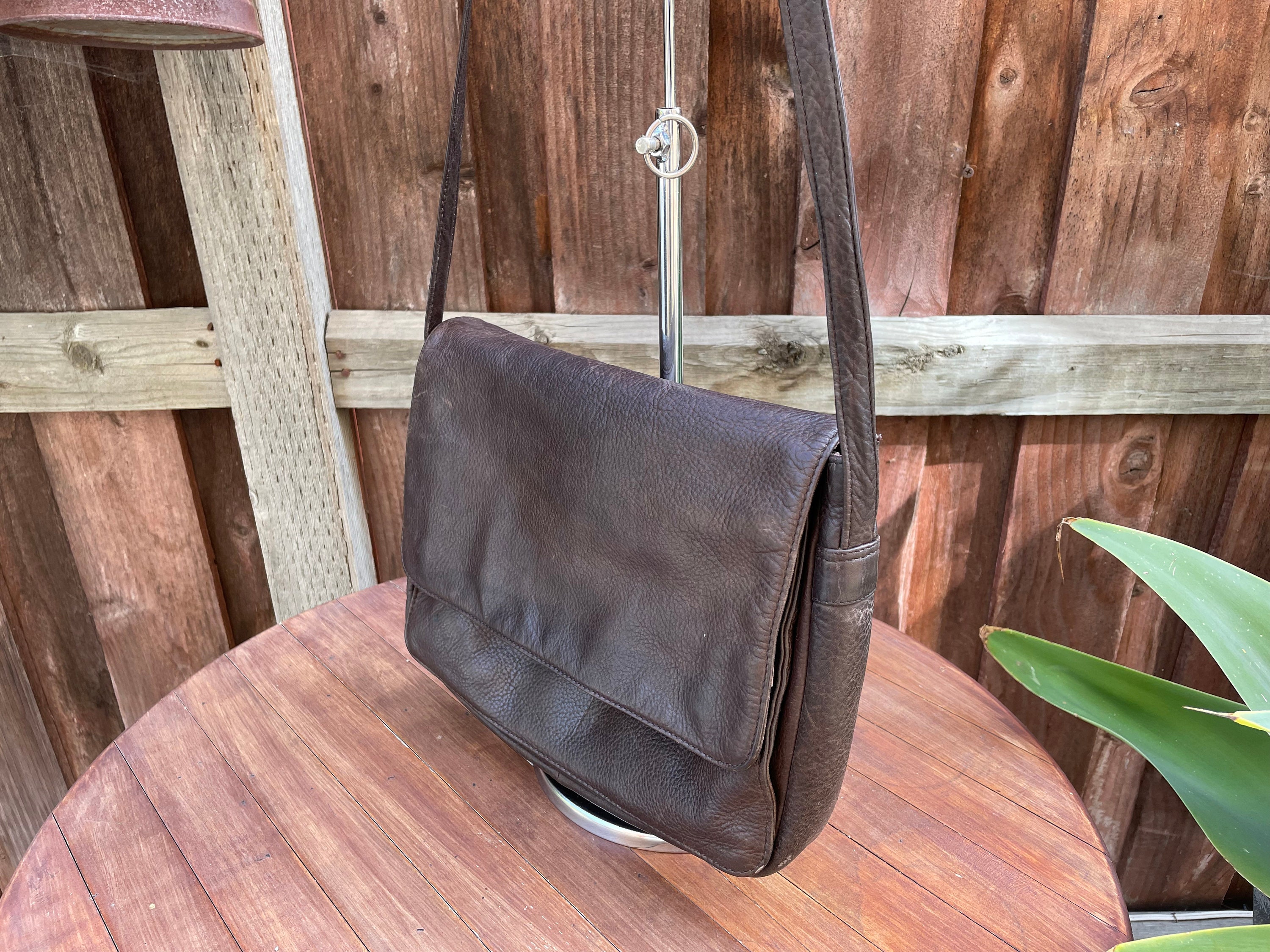 Wilsons Leather Crossbody Bag Brown Leather Handbag Lots - Etsy