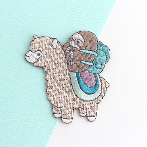 Sloth Iron on Patch - Etsy
