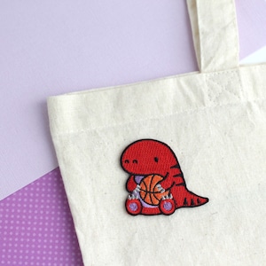 Basketball Raptor Iron on Patch. Toronto Embroidered Patch. Basketball ...