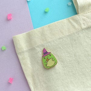 Toad Witch Enamel Pin. Magical Green Frog Pin. Witchy Accessory. Frog ...