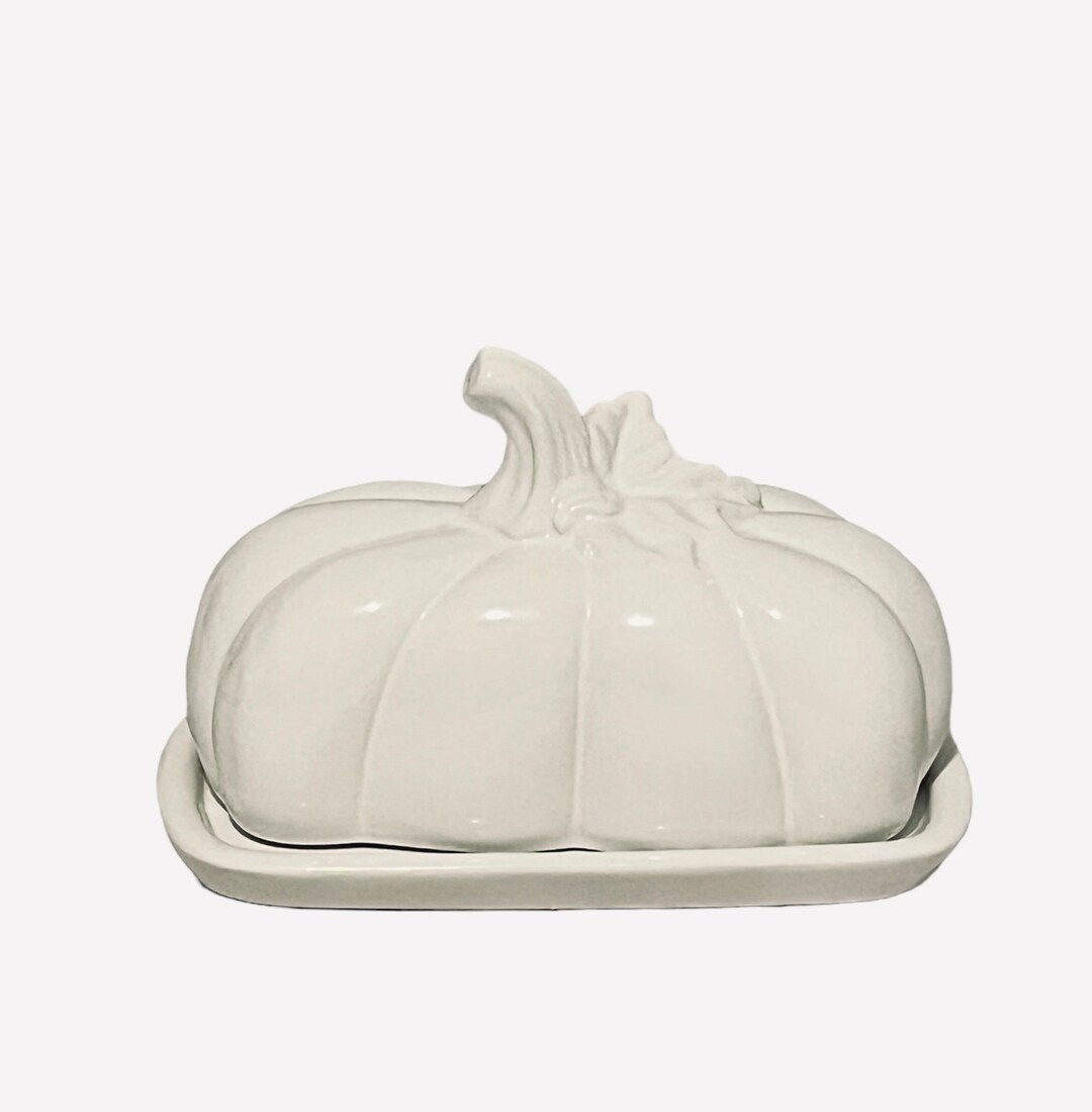 Thanksgiving Pumpkin Butter Dish Brand New - Etsy