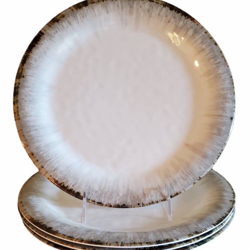 4 Dinner Plates - Etsy