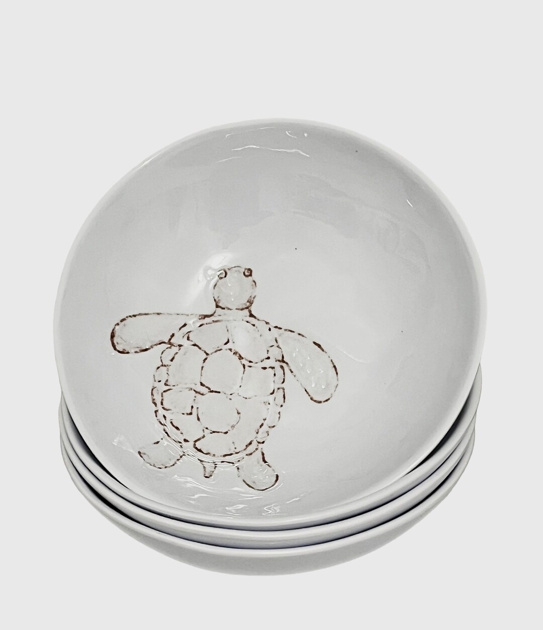 Set of Four Sea Turtles Bowls Melamine Brand New - Etsy