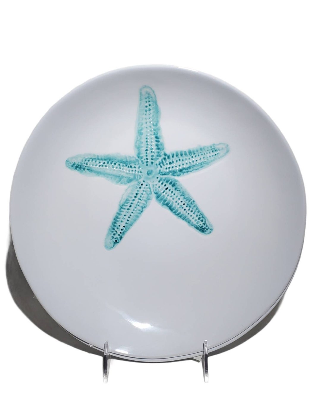 Starfish Dinner Plates Set of Four Brand New Melamine - Etsy