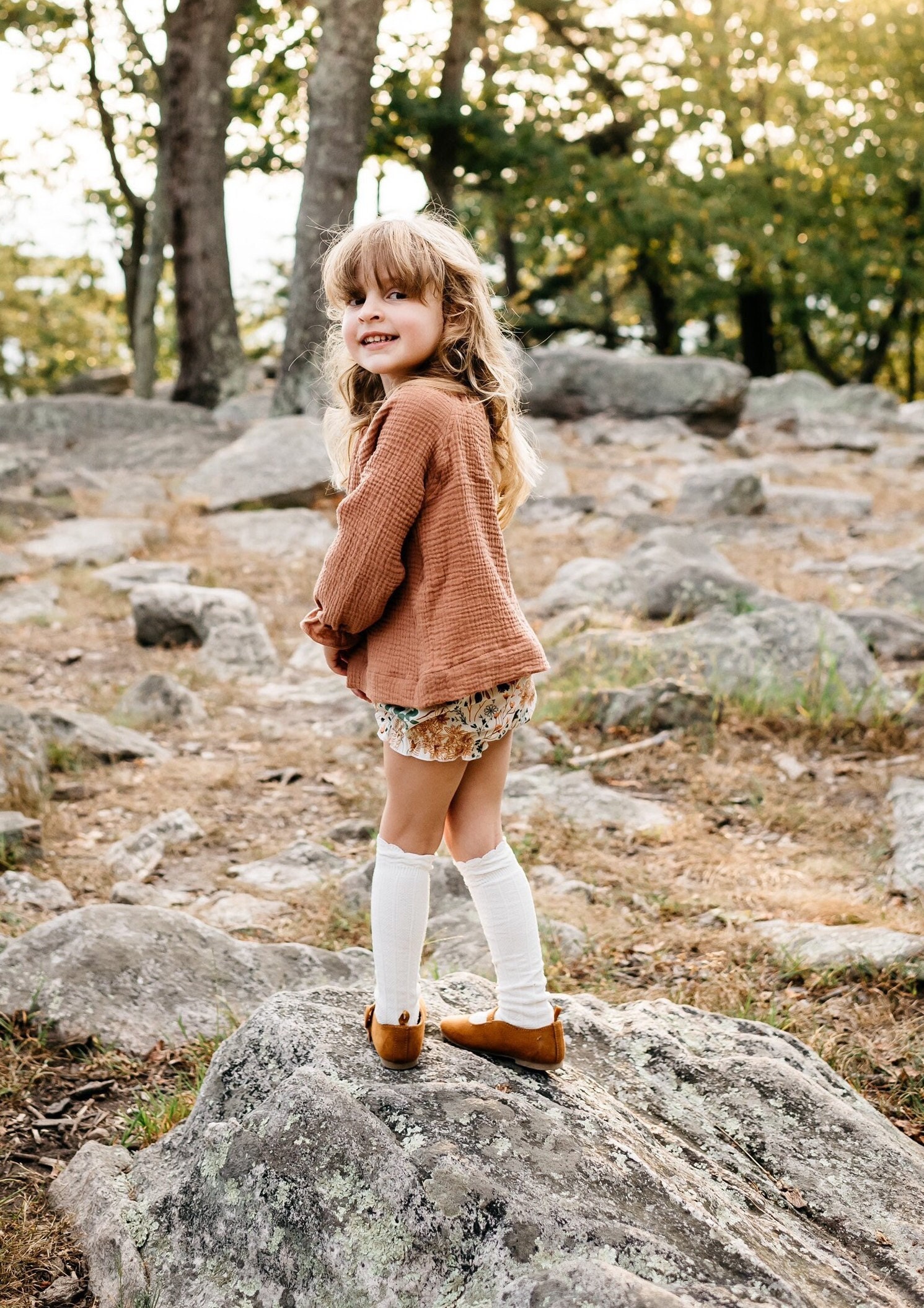 Fall Floral Baby Bloomers Toddler Earth Tone Ruffle Bloomers - Etsy