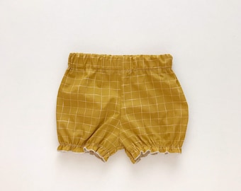 Fall Floral Baby Bloomers, Toddler Earth Tone Ruffle Bloomers, Little ...