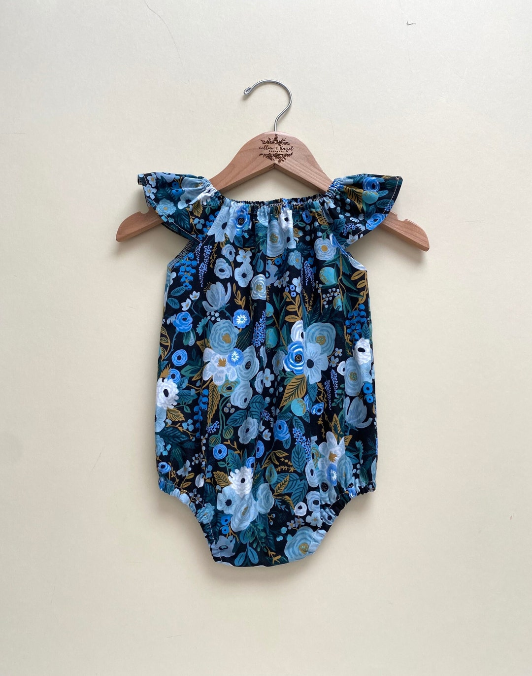 Rifle Paper Co Fall Baby Romper, Garden Party Bubble Romper, Baby Girl ...