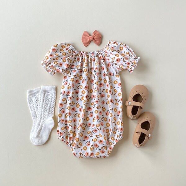 Ruffle Romper Baby - Etsy