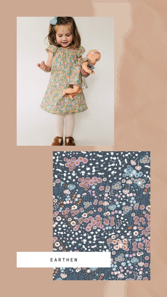 girl and doll matching Easter outfits doll and me dresses birthday gift tea party outfit dolly and me 18 doll American Girl Bitty Baby