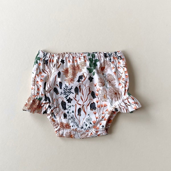 Baby Ruffle Bloomers - Etsy