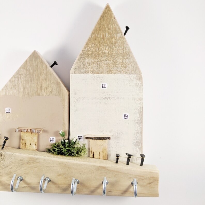 Key Holder for Wall Rustic Hall Decor | Etsy