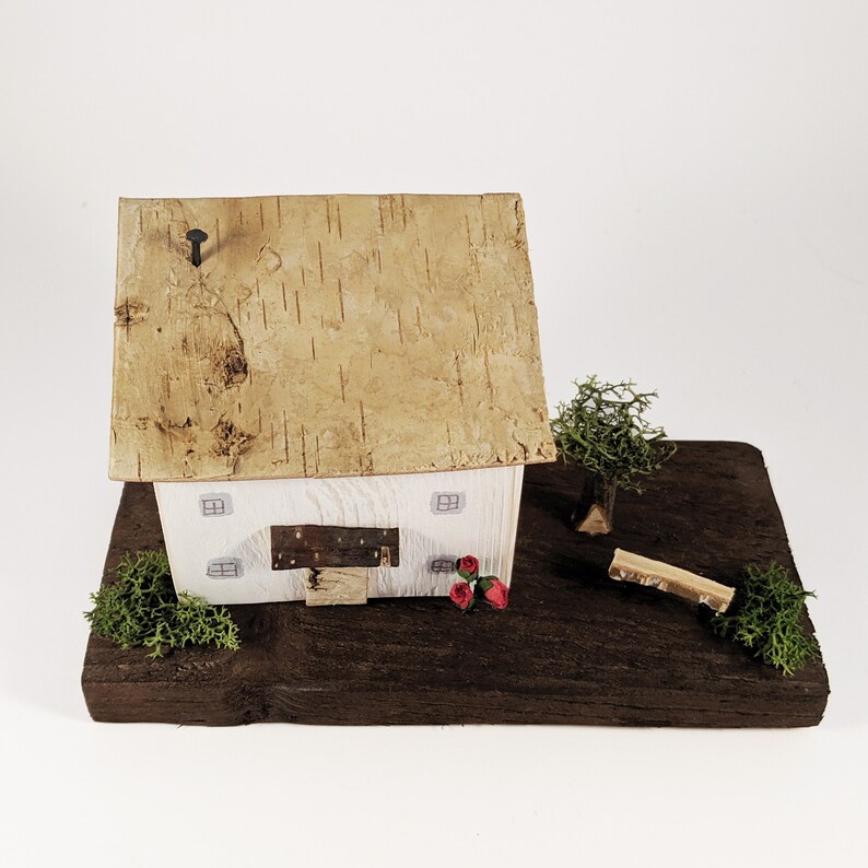 Miniature Cottage Diorama Wooden Cottages Country Cottage | Etsy
