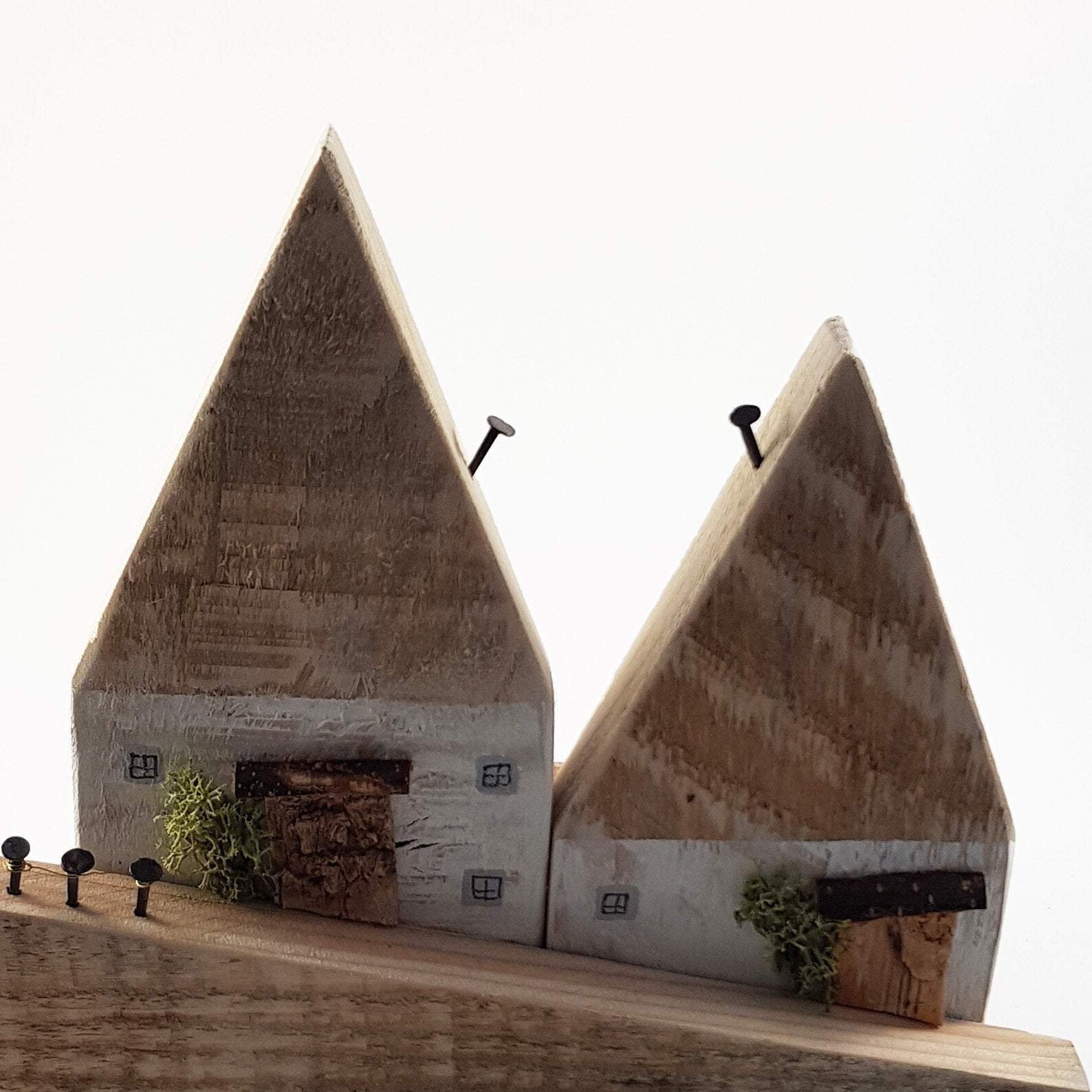 Rustic Wood Key Holder Wall Mountable Decorative Wooden Key - Etsy UK