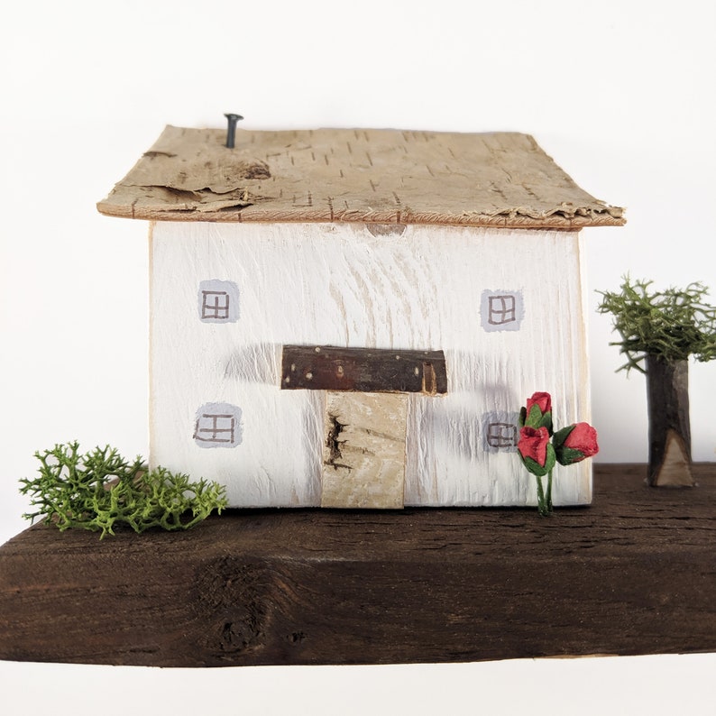 Miniature Cottage Diorama Wooden Cottages Country Cottage - Etsy