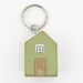 Keychain House Wooden Key Ring House Tiny House New Home Gift - Etsy