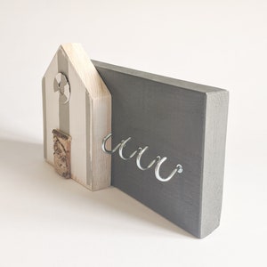 Beach Hut Key Holder for Wall - Painted in Colours of Your Choice - Etsy