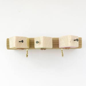 Decorative Wood Key Rack Key Storage Wood Accessories - Etsy