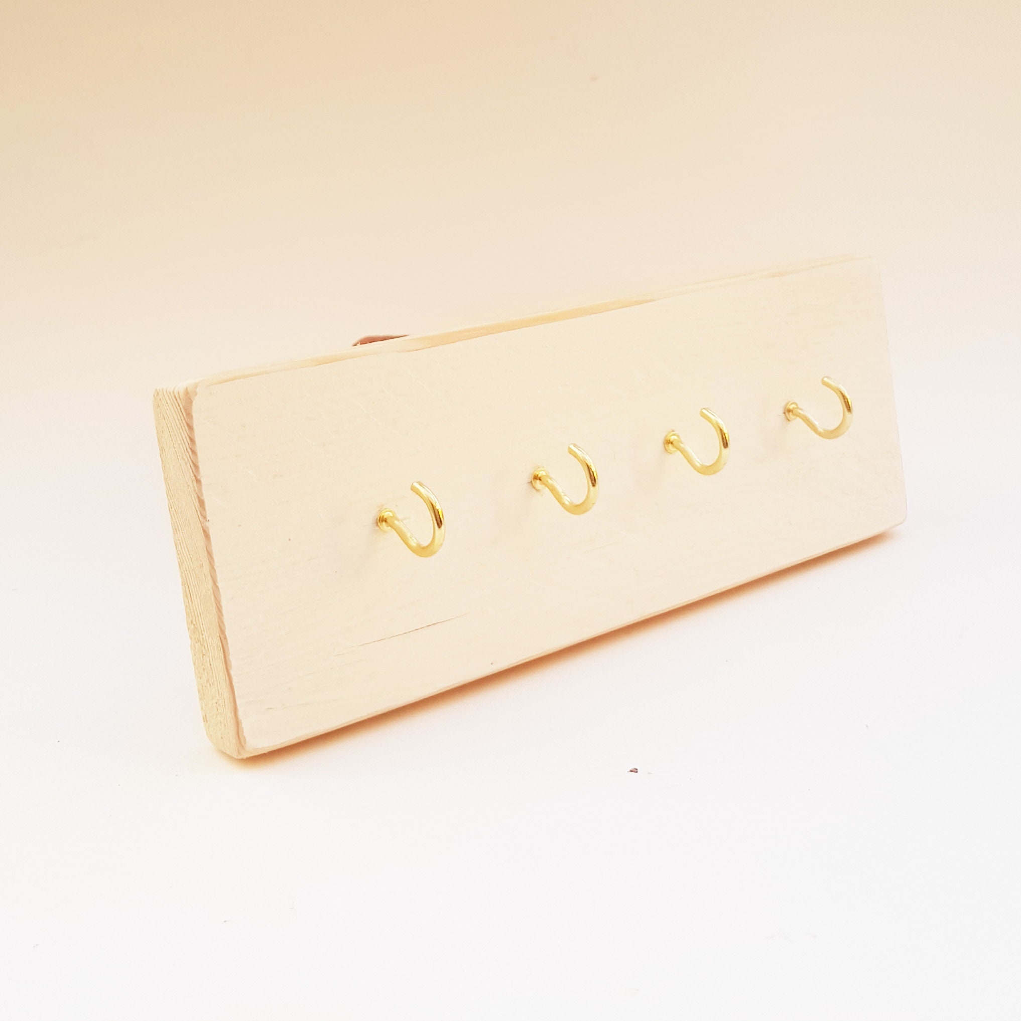 Wooden Key Holder for Wall Rustic Wood Decor | Etsy