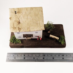 Miniature Cottage Diorama Wooden Cottages Country Cottage Decor - Etsy