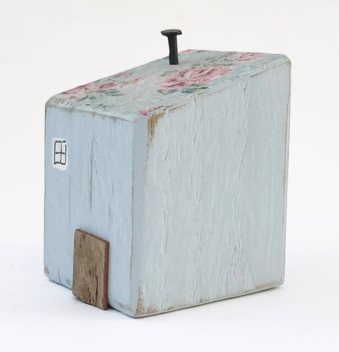 Decoupage Wood House Houses for Decor Wooden Gifts - Etsy