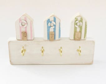 Beach Hut Key Holder - Etsy