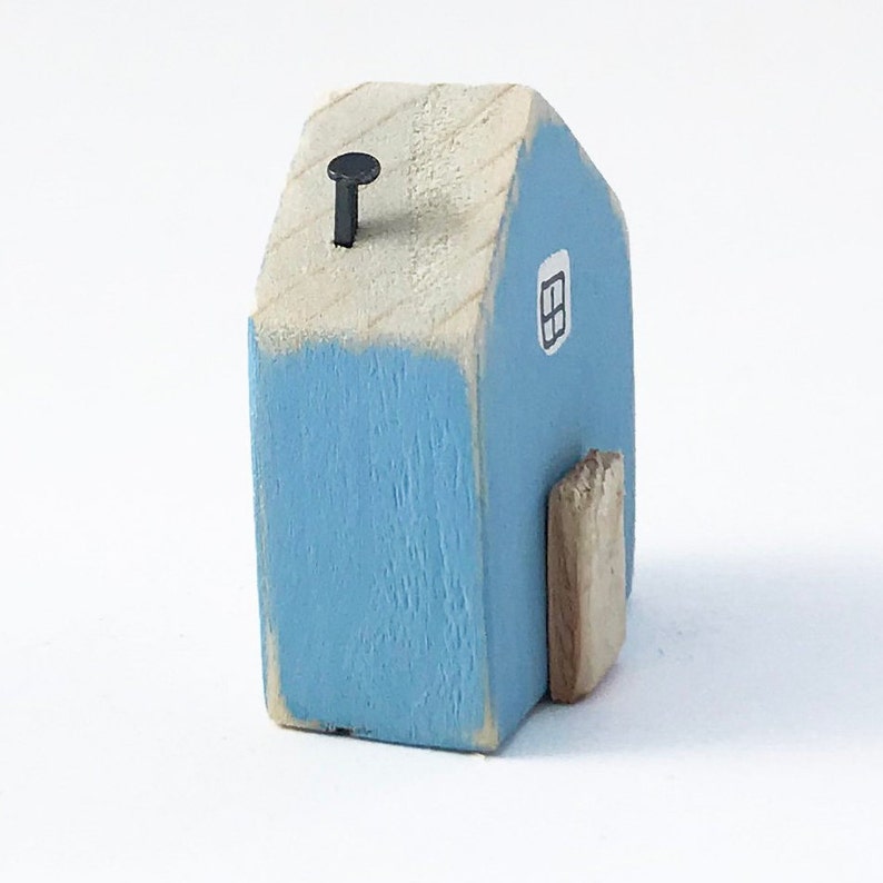 Wooden Magnets Tiny Wood House for Magnetic Board or Fridge - Etsy UK