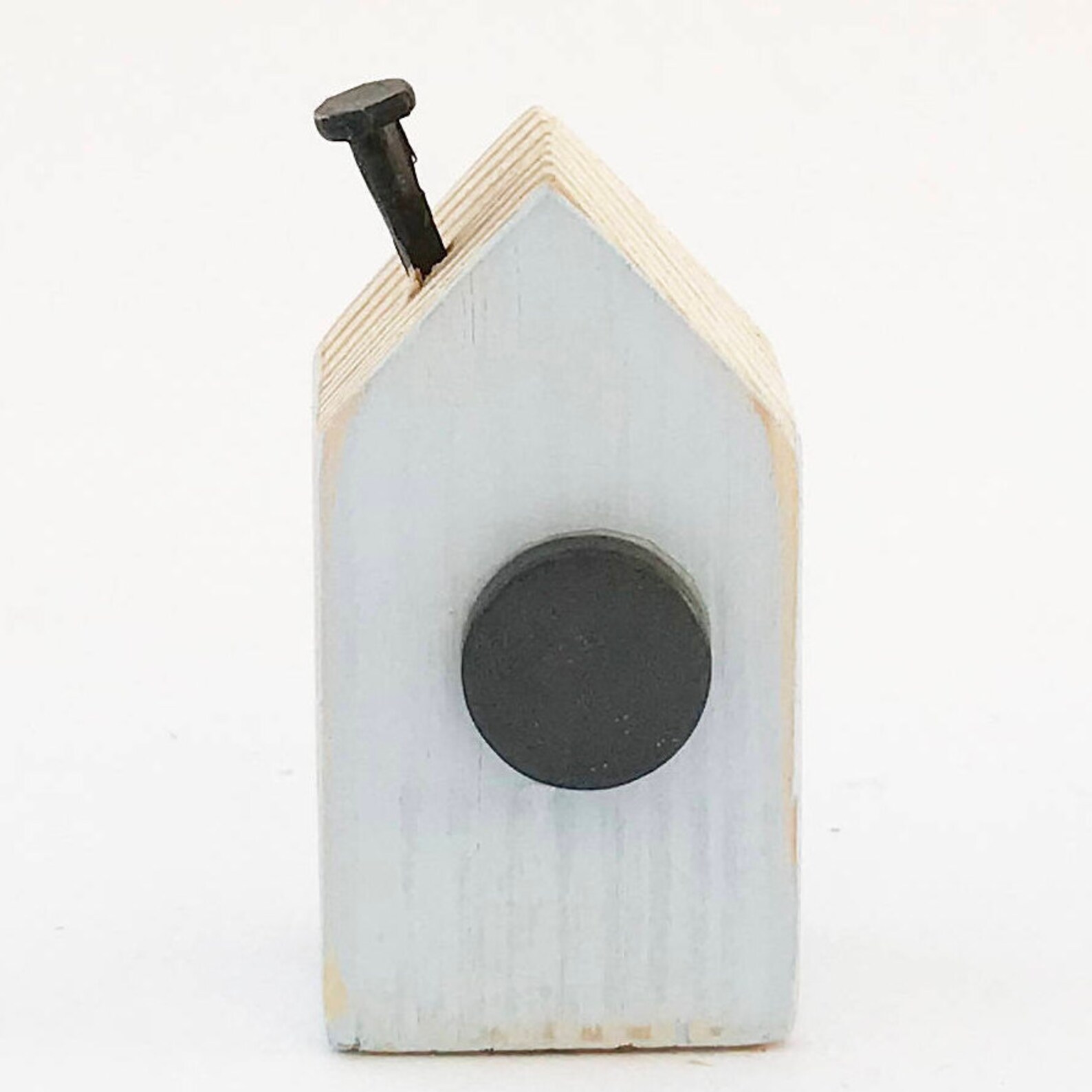 Wooden Fridge Magnet Small Wooden Houses Kitchen Magnets | Etsy