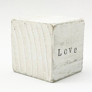 Wooden Word Blocks Home Accessories Valentines Gift for Her - Etsy UK
