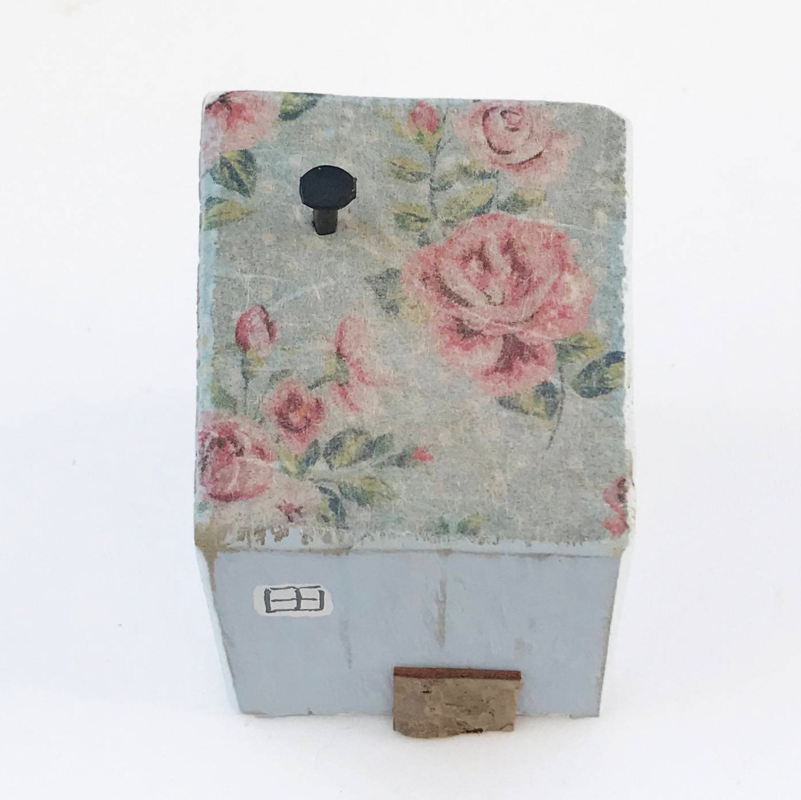 Decoupage Wood House Houses for Decor Wooden Gifts - Etsy