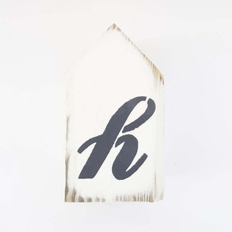 Home Block Sign Wooden Home Decor - Etsy