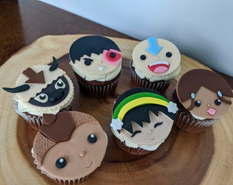 Avatar Cupcake Toppers - Etsy