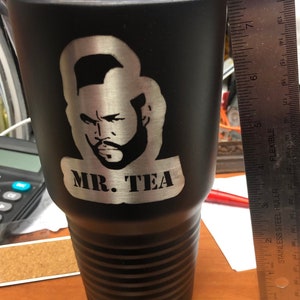 Mr. Tea 32 Ounce Custom Engraved Insulated Cup - Mr. T. - Keep Your ...