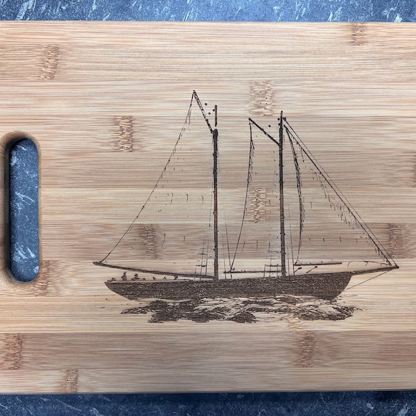 Sailboat Cutting Board - Etsy