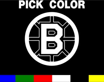 Boston Bruins Car Decal - Etsy