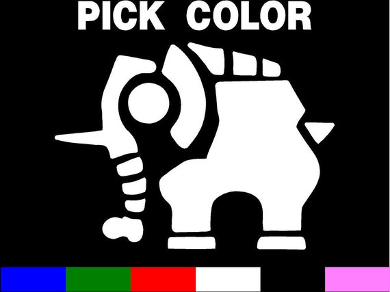 Legend of Zelda Breath of the Wild Divine Beast sticker vinyl decal Vah ...